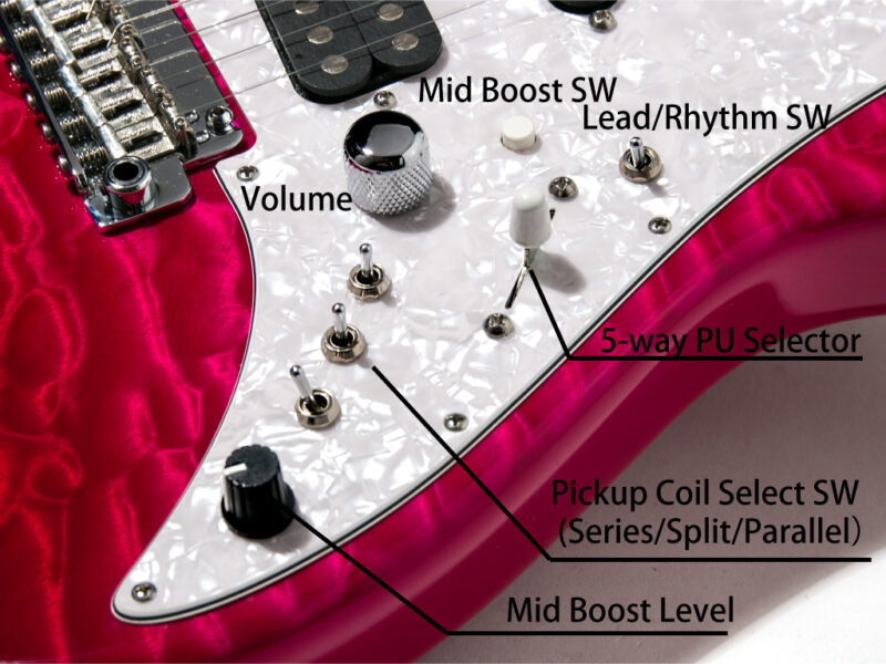 James Tyler Studio EliteのFull Spec Controlを徹底解説 - HYBRID GUITARS Note
