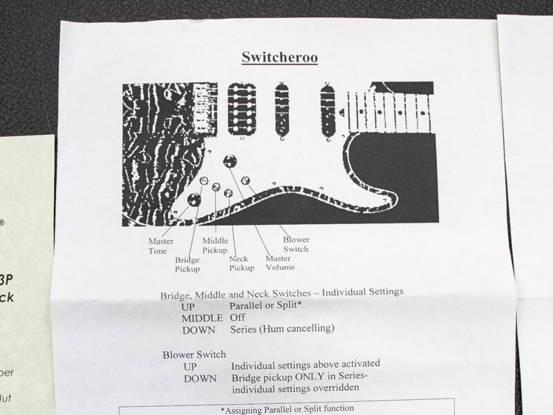 Tom AndersonのSwitcherooやパッシブブースター「VA Boost」 - HYBRID GUITARS Note